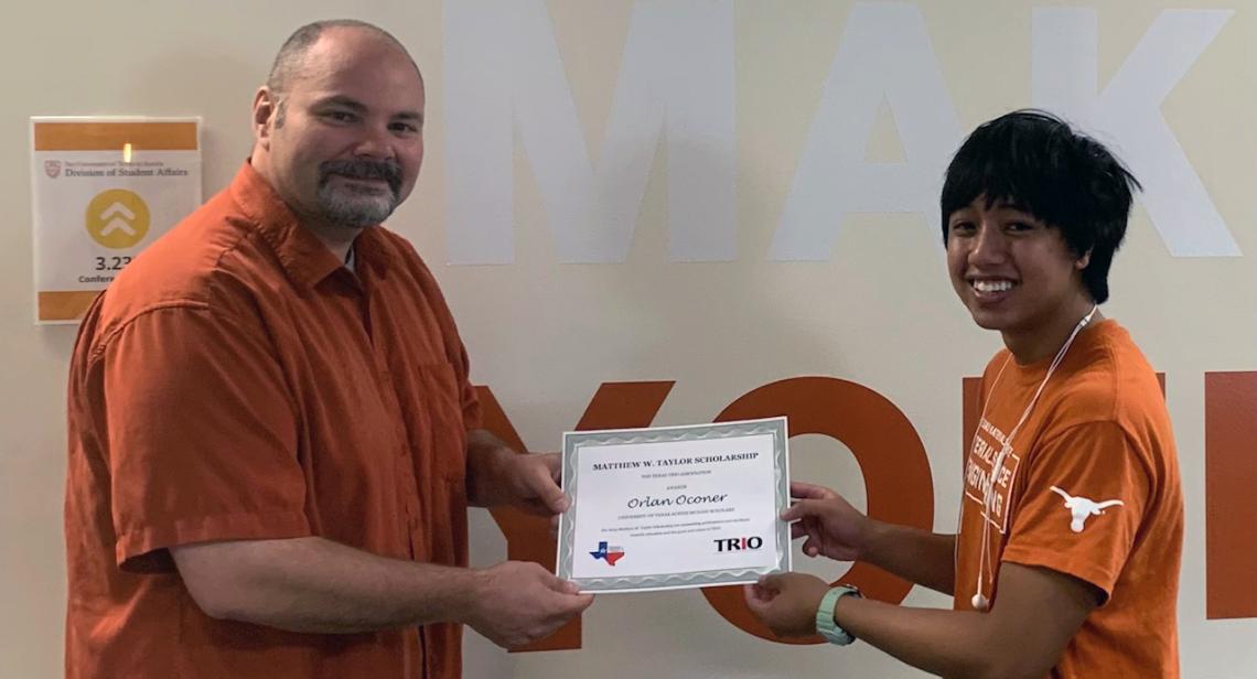 UT McNair Scholar Awarded Prestigious Matthew W. Taylor Scholarship ...